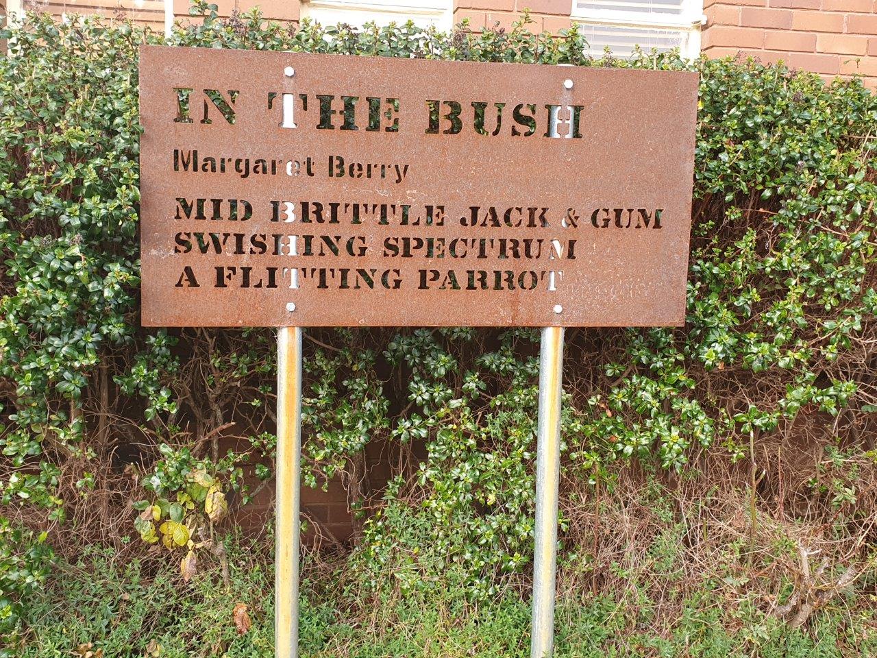 Indelible Stencil, In The Bush by Margaret Berry | Creative South